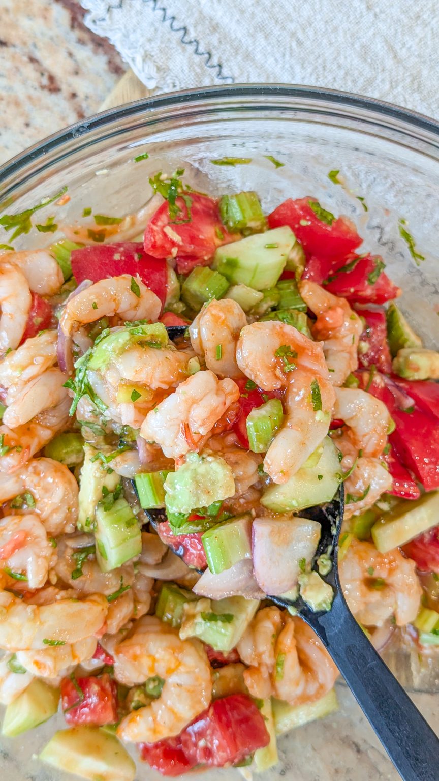 Mexican shrimp cocktail - Comfort Classics Kitchen