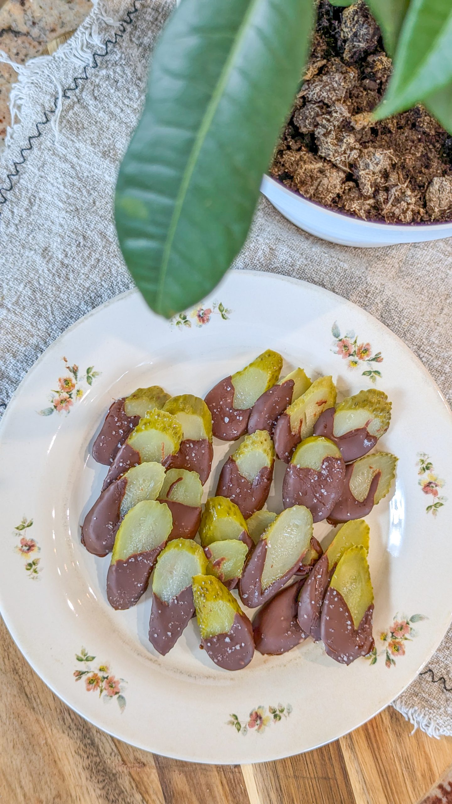 Chocolate-covered pickles - Comfort Classics Kitchen